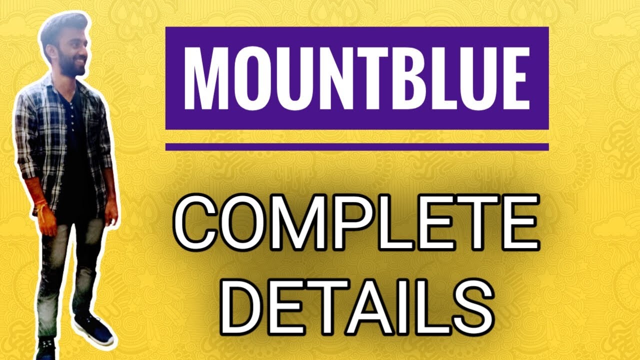 MOUNTBLUE complete details preparation interview experience - YouTube