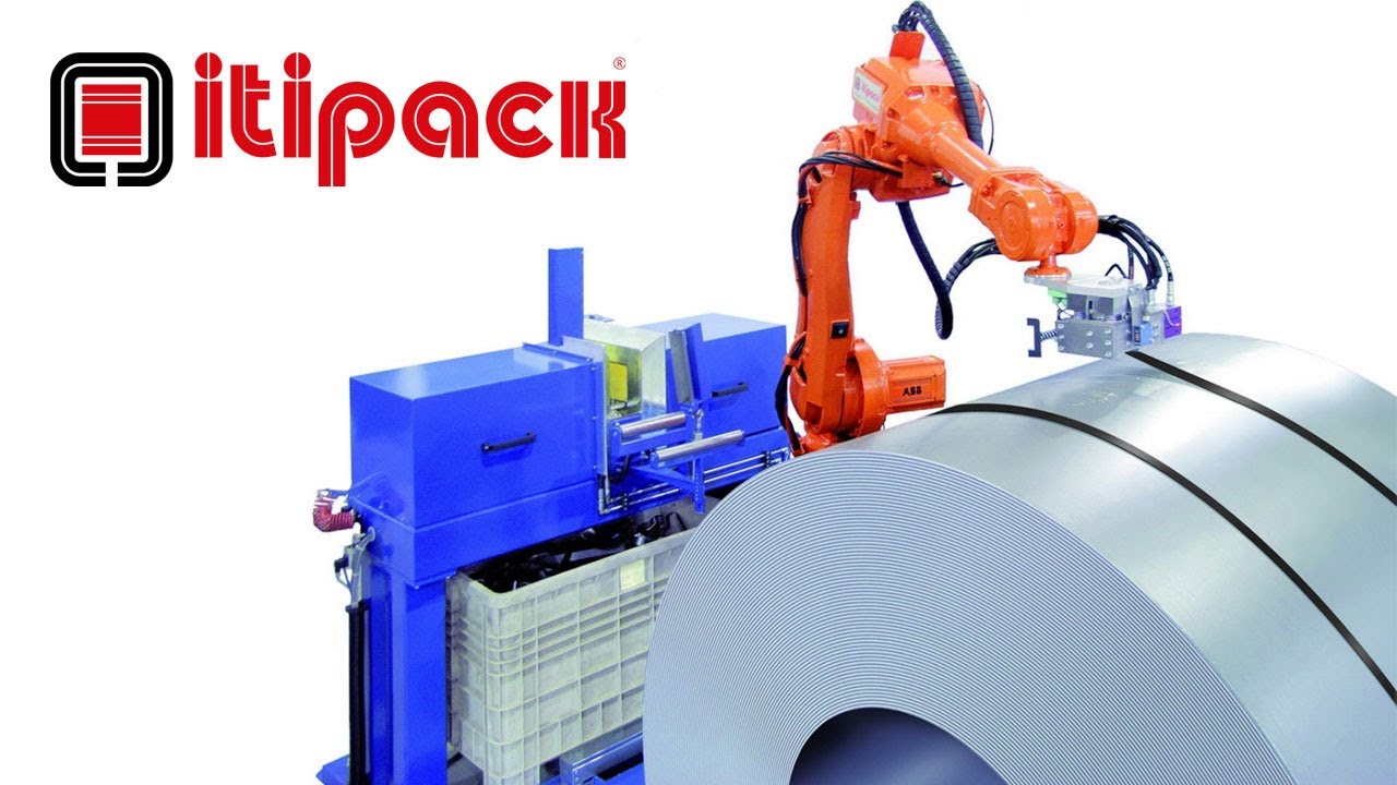 Itipack debander: automatic band removal machine. - YouTube
