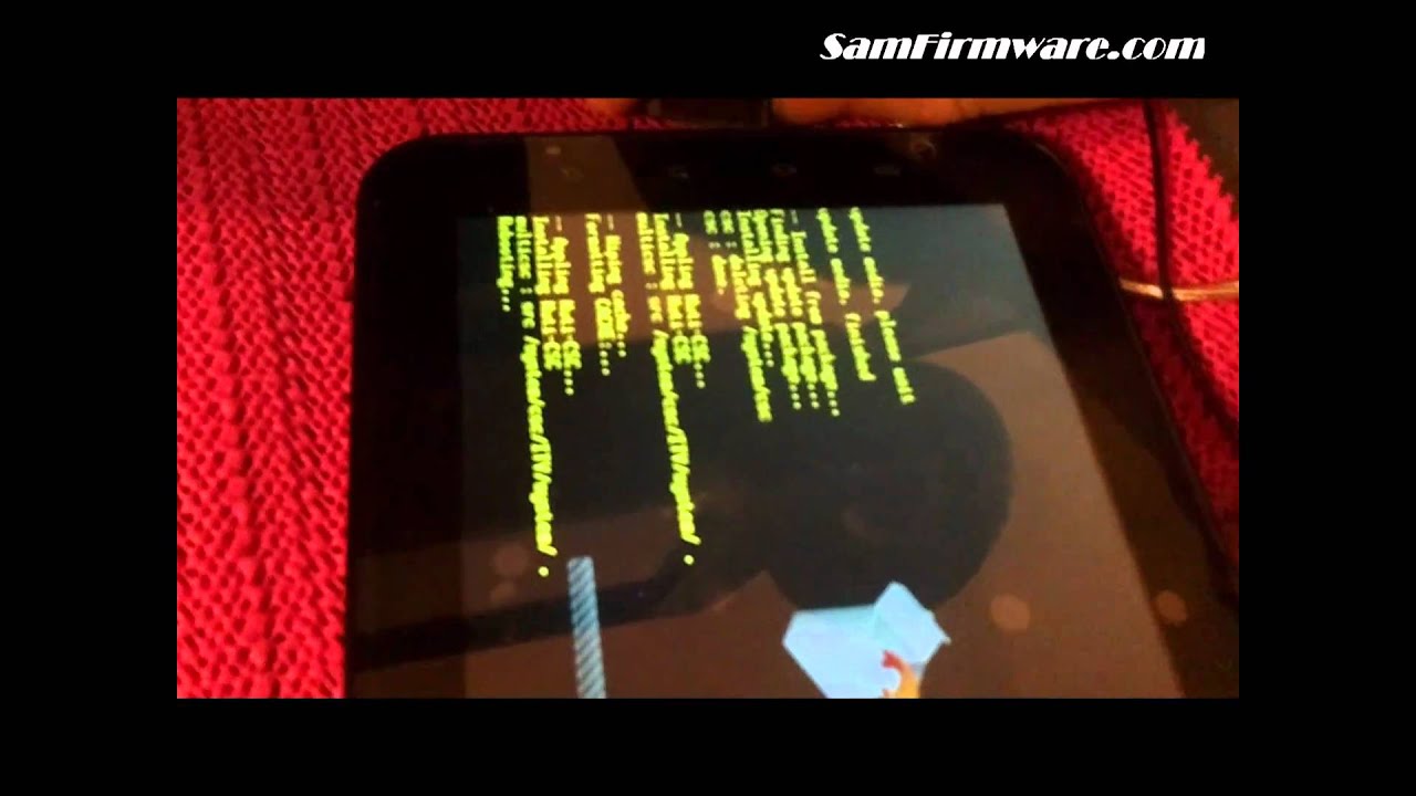 SamFirmware.com P1000 Flashguide - YouTube
