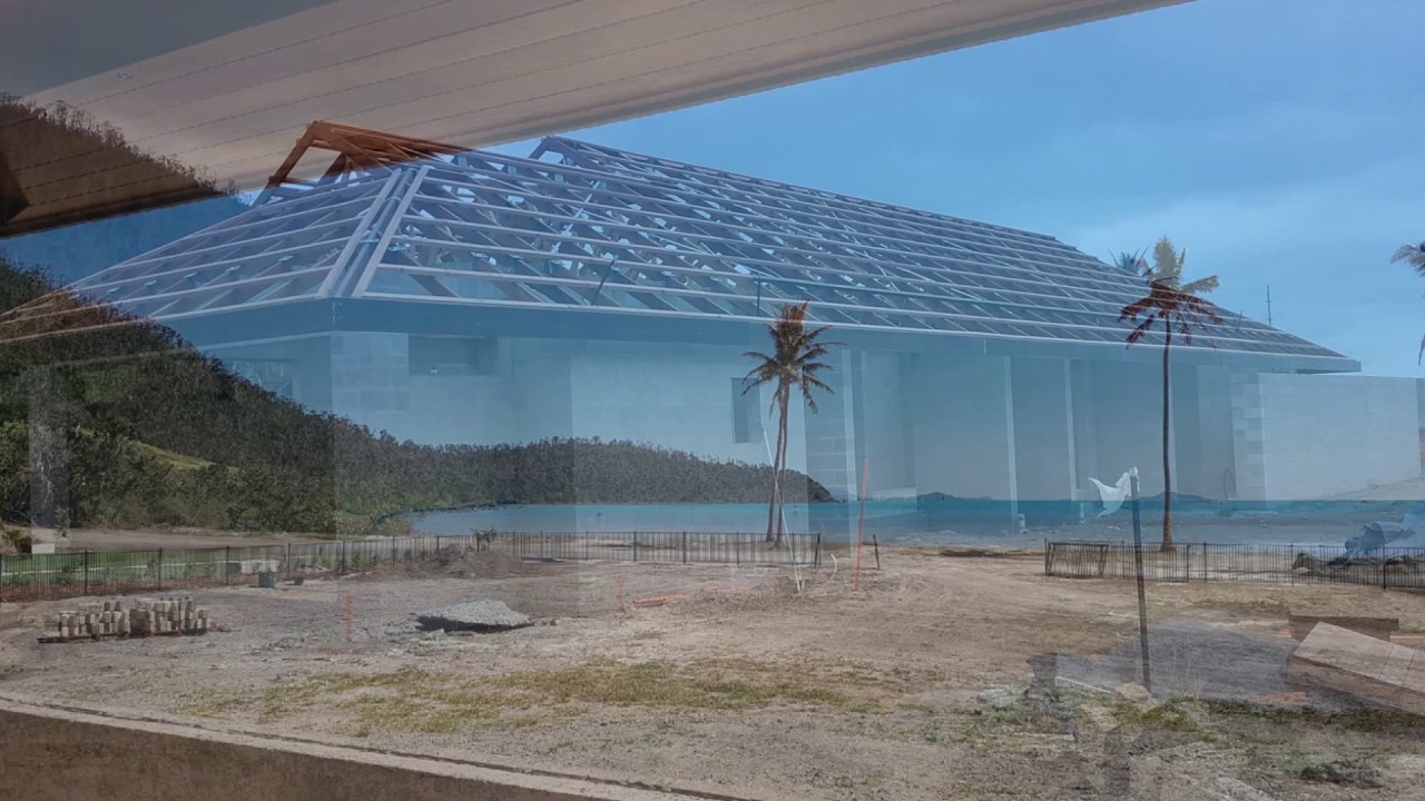 Funnel Bay, Airlie Beach - Construction In Progress - YouTube