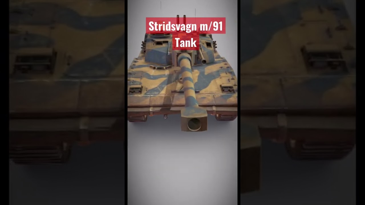 Stridsvagn m/91 Tank - YouTube