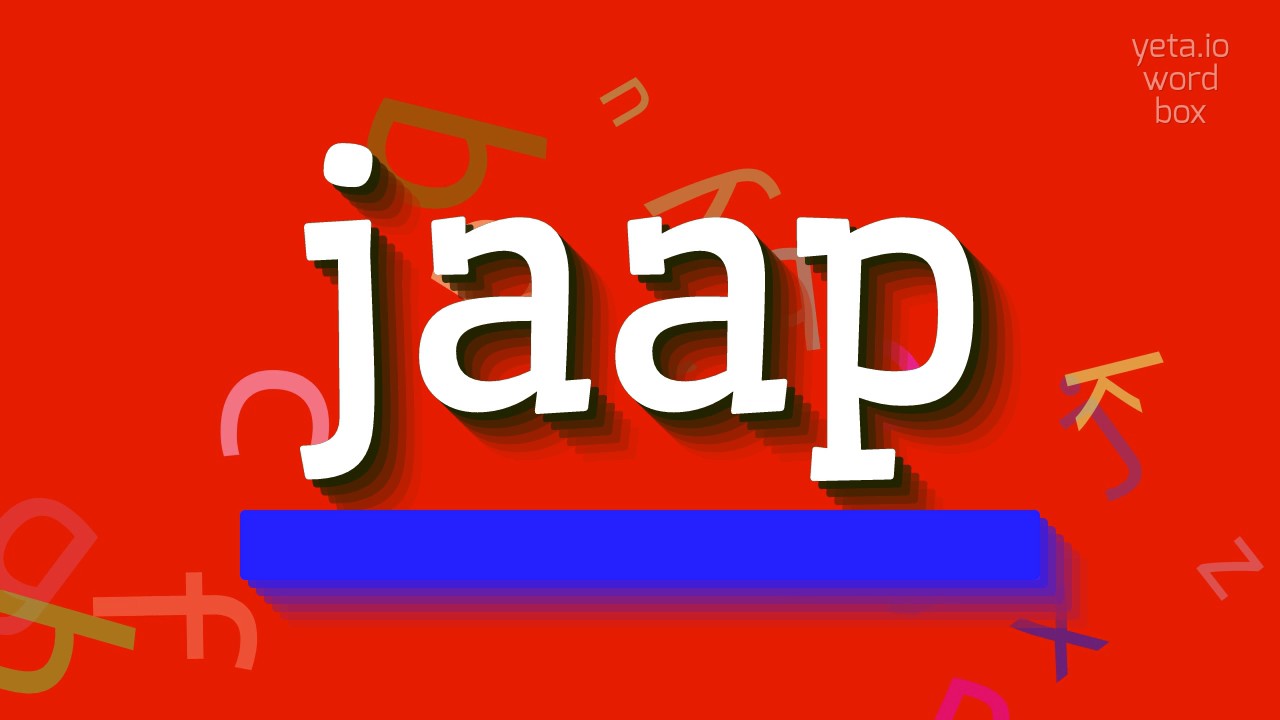 How to say "jaap"! (High Quality Voices) - YouTube