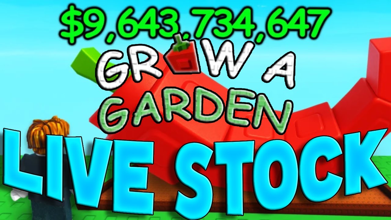 24/7 BEST LIVE Grow A Garden Stock! (24/7 UPDATED) (Grow A Garden ...