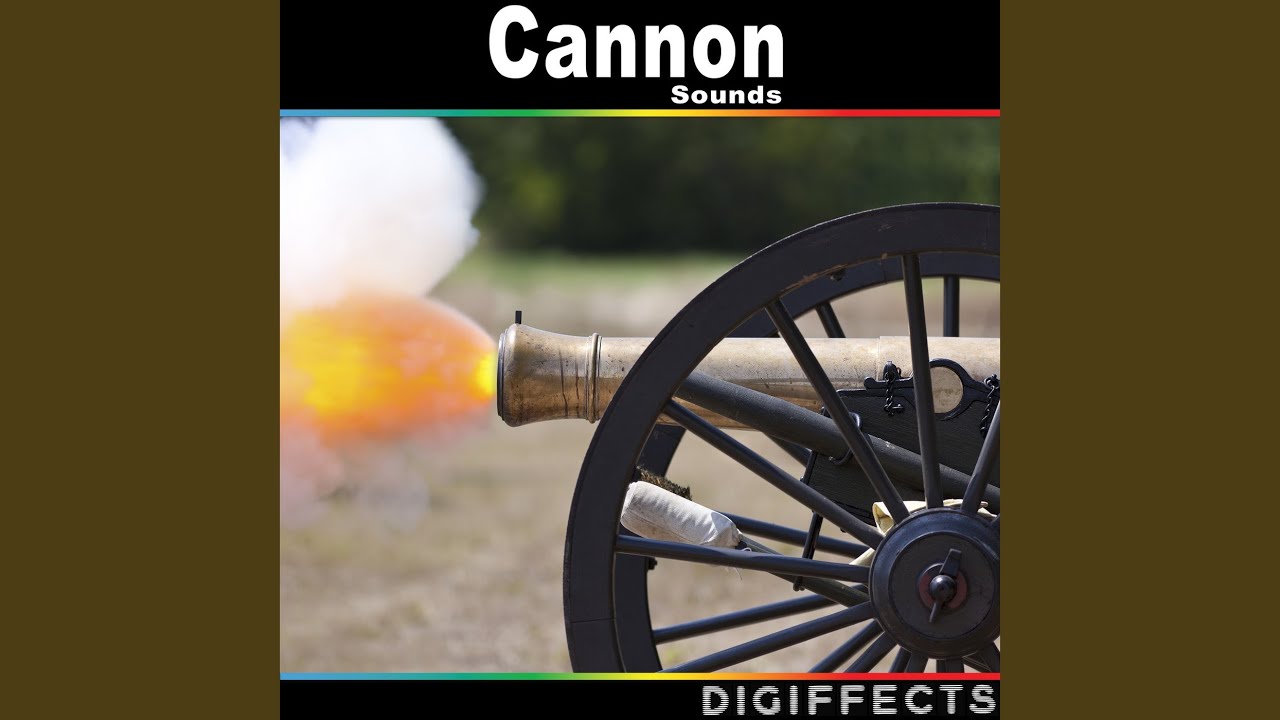 Distant Cannon Shooting with Close Explosion and Shell Fire - YouTube
