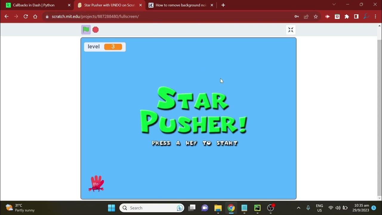 Star Pusher Game - Level 2 Solution & Explanation - YouTube
