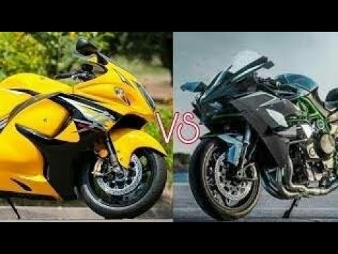 Kawasaki Ninja H2r Vs Suzuki Hayabusa Drag Race Youtube 8521