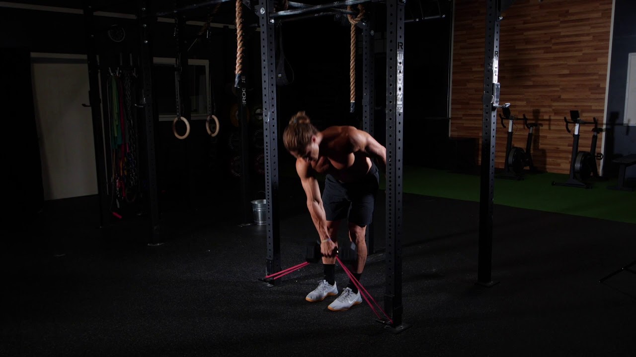 Banded Dumbbell Crossbody RDL - YouTube