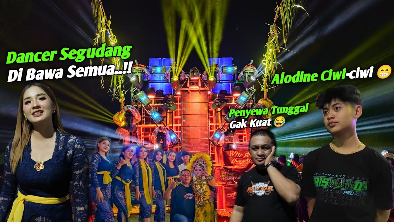 Edan..!! Penyewa Tunggal Riswanda Mahardika Bawa Dancer Segudang ...