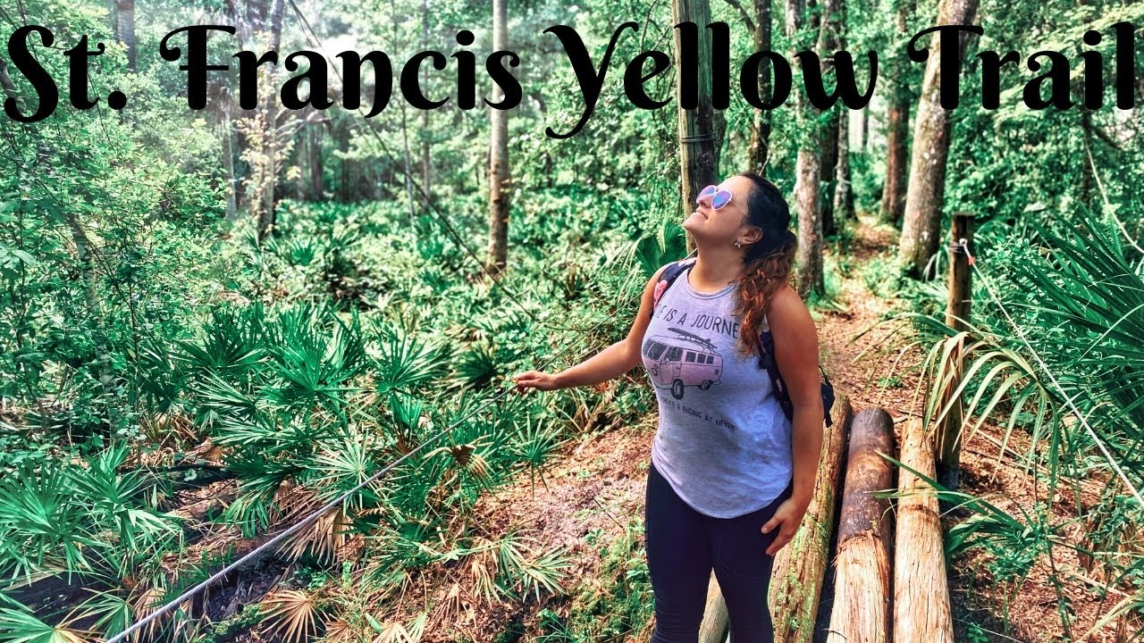 St. Francis Yellow Trail, Central Florida - YouTube