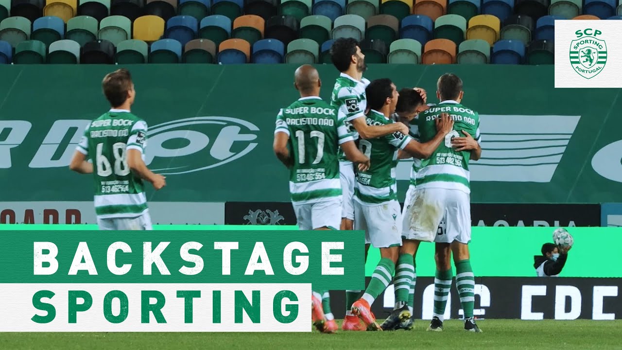 BACKSTAGE SPORTING | Sporting CP x Vitória SC - YouTube