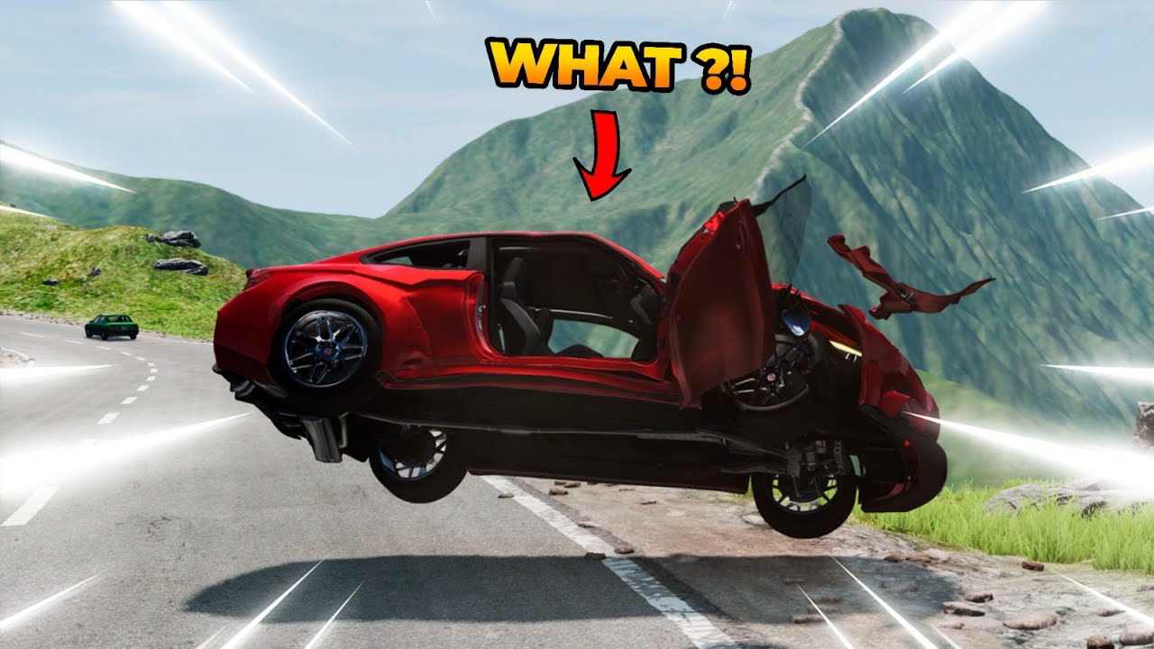 ACCIDENTS ON DANGEROUS ROADS #1 BEAMING DRIVE - YouTube