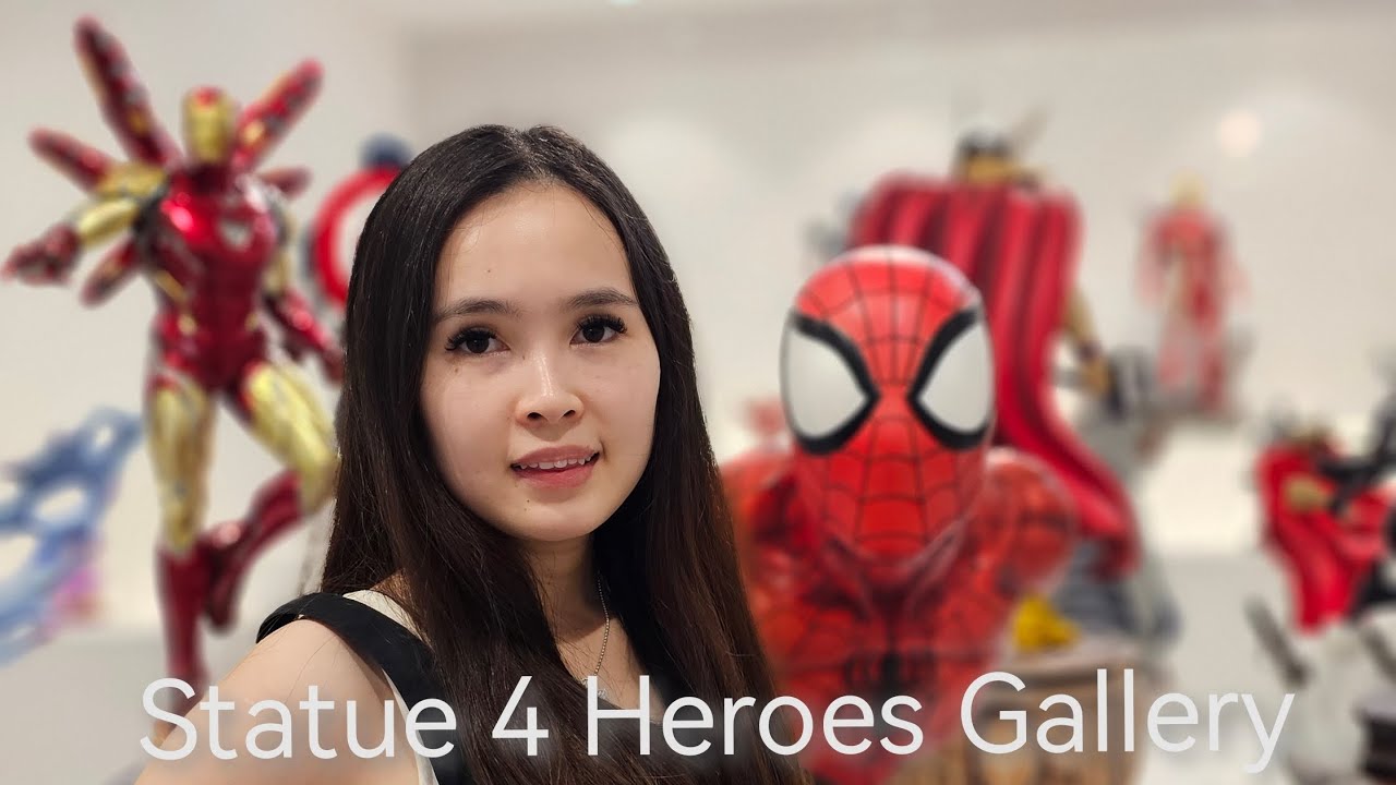 Lea Rehuel - Statue 4 Heroes Gallery Lotte Mall Jakarta Selatan #museum ...