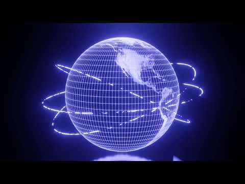 Hologram Earth Loop Animation || Blender3D
