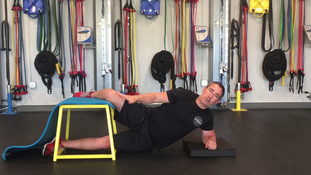 Copenhagen Hip Adduction Exercise: NT Version - YouTube