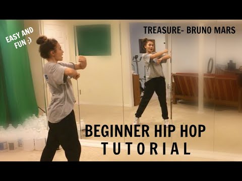 BEGINNER HIP-HOP DANCE TUTORIAL (Treasure by Bruno Mars) - YouTube