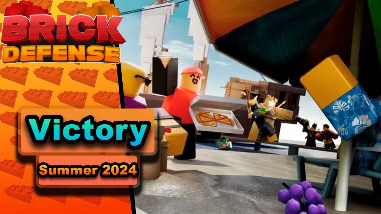 Summer 2024/Brick Defense/Roblox. - YouTube