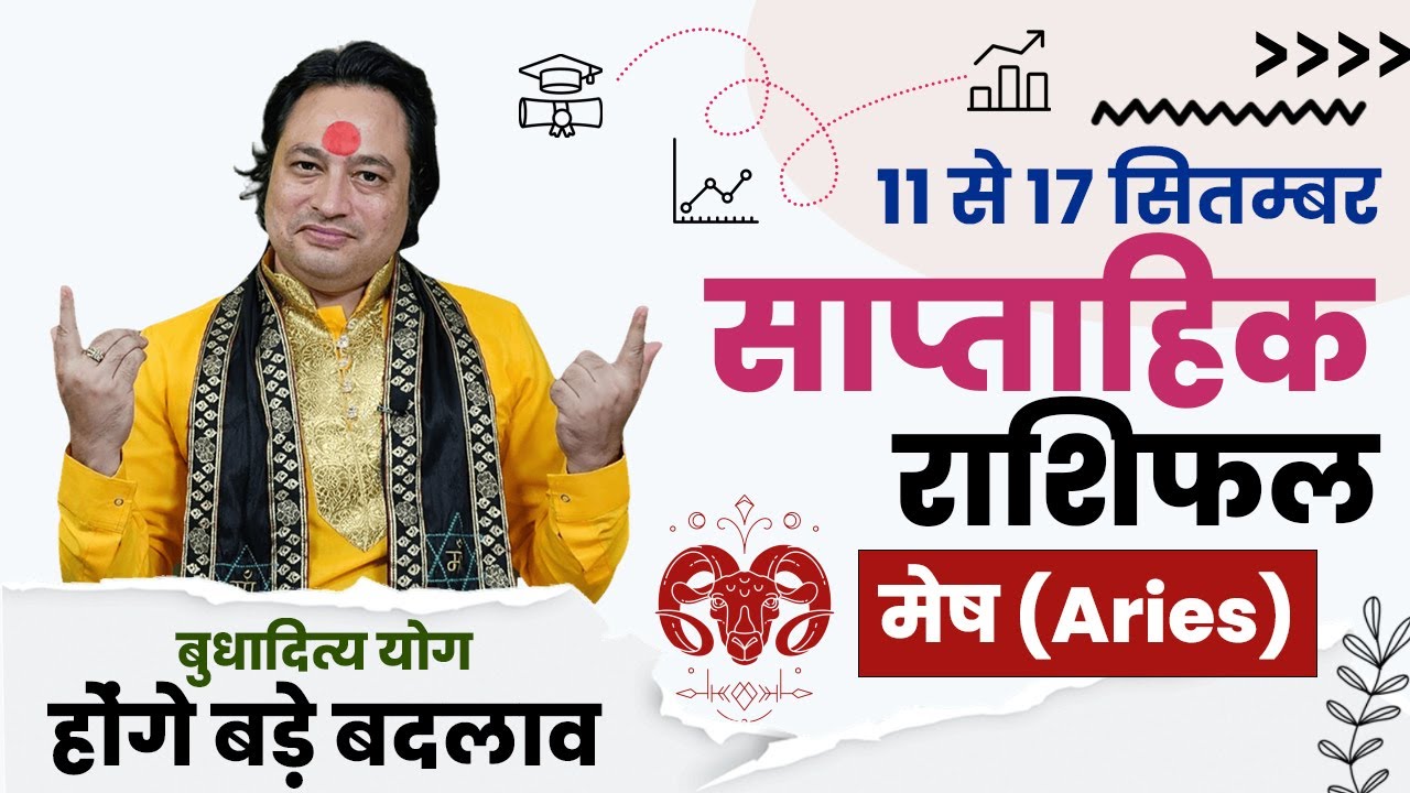 Mesh (Aries) Rashifal | Weekly Horoscope 28 August to 3 September 2023 ...