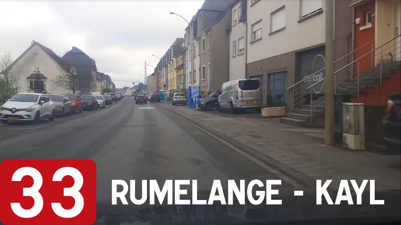 N33 | Rumelange - Kayl [Luxemburg Timelaps] - YouTube