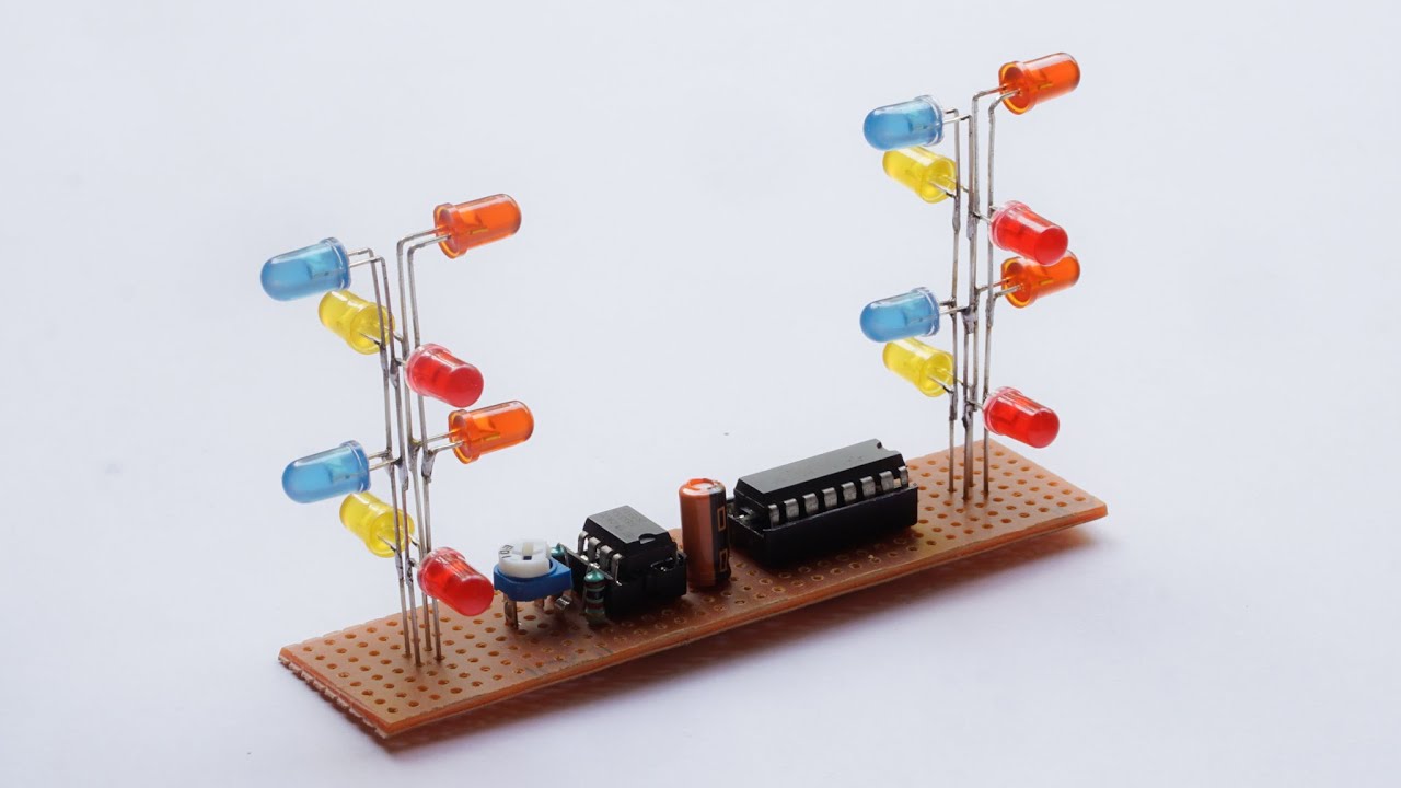 Amazing LED Lighting Tower Project - YouTube