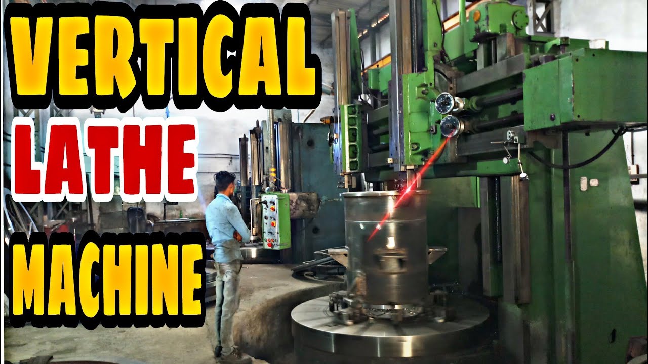 biggest vertical lathe machine😱😱 | heavy duty lathe machine ...