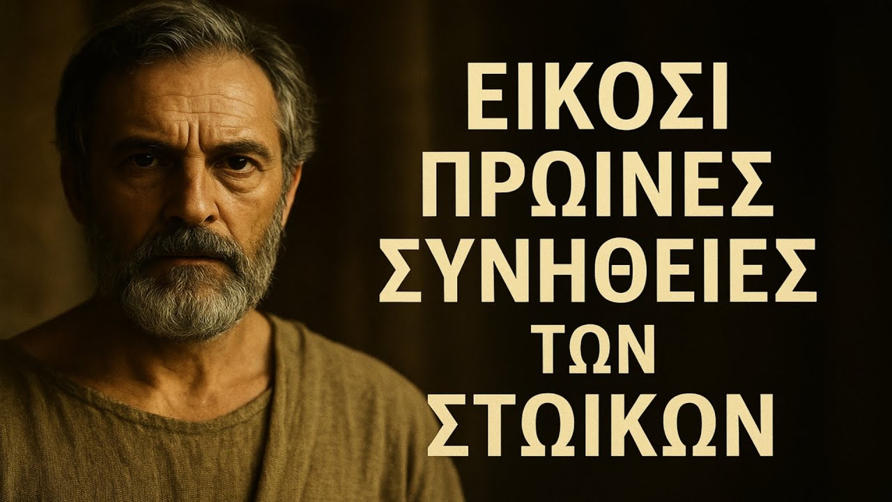 Είκοσι πρωινές συνήθειες των Στωικών για να κυριαρχήσετε την ημέρα σας ...
