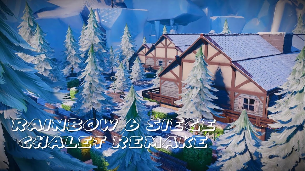 Rainbow 6 Siege "Chalet" Remake on Fortnite Creative | Full Walkthrough ...