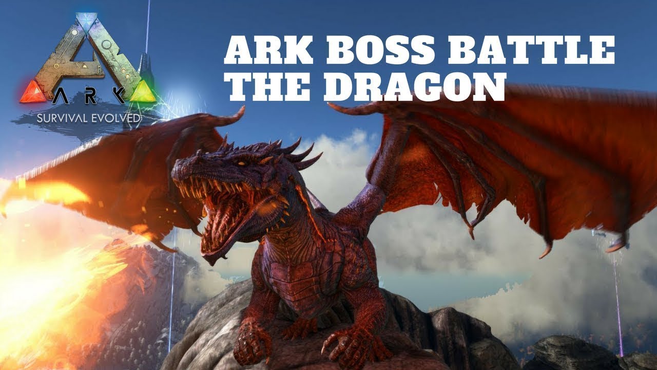 Gamma Dragon Boss Fight | SOLO | Official The Island | ARK: Survival ...