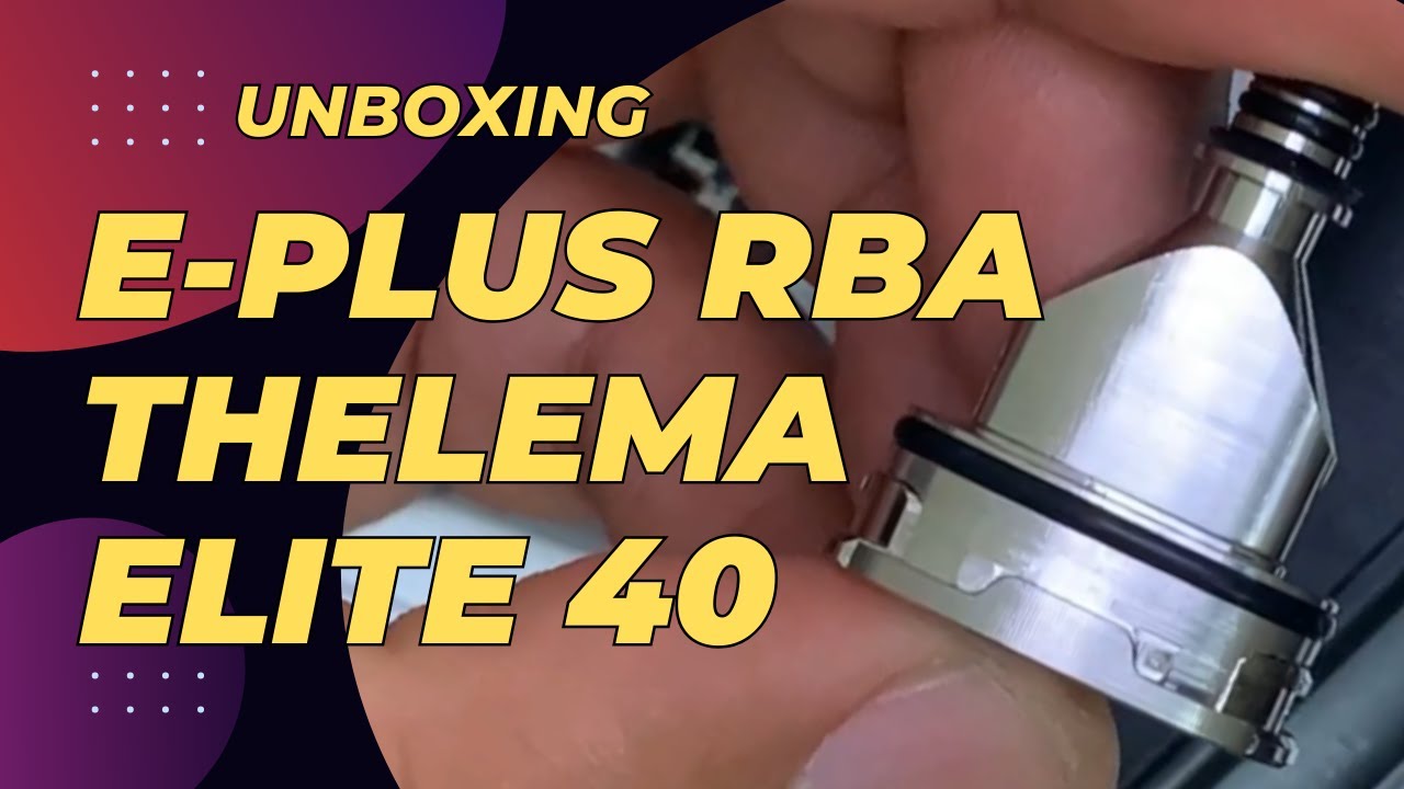 UNBOXING RBA THELEMA ELITE 40 (BERNAMA E-PLUS RBA) - YouTube