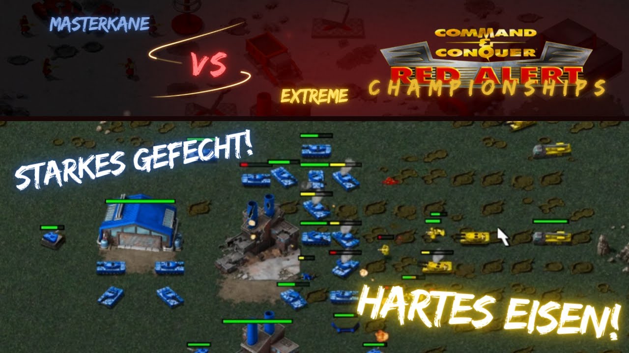 Starkes Gefecht! | Master_Kane vs. eXtrem | C&C Red Alerd Remastered ...
