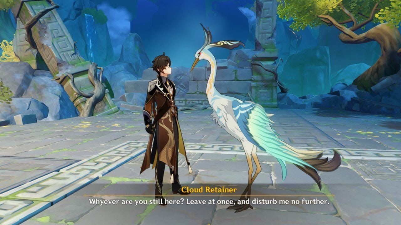 Genshin Impact Leak Famous NPC Cloud Retainer will be seen in Human ...