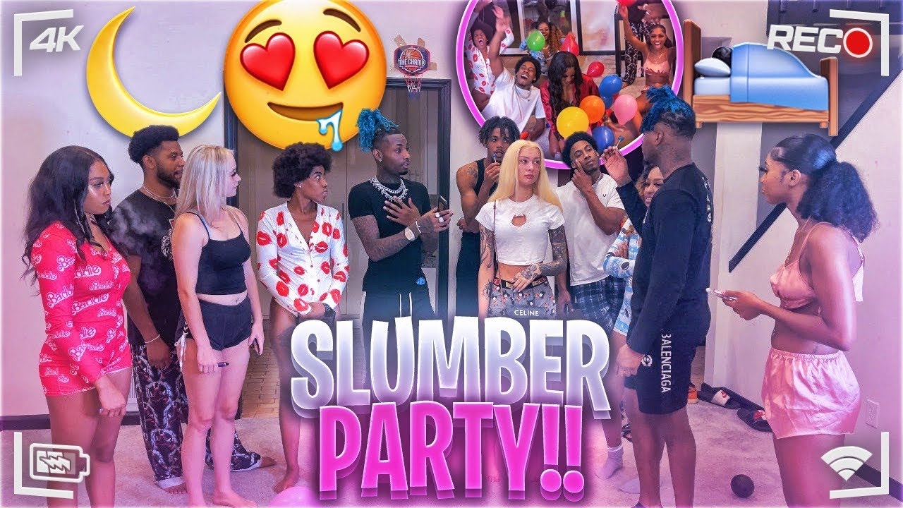 SLUMBER PARTY🎉 YOUTUBER EDITION - YouTube