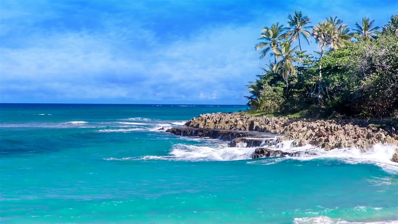 Nice Blue Ocean View - YouTube