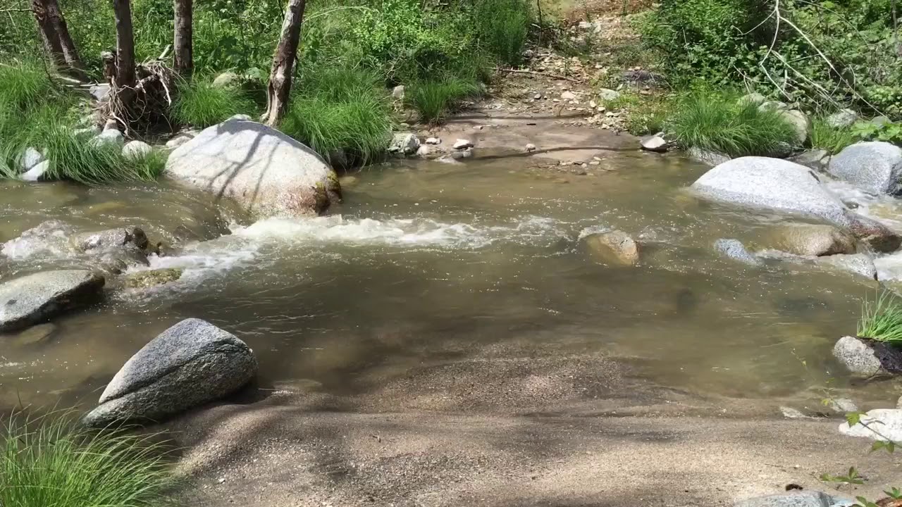 Checking out trail to boulder creek falls - YouTube