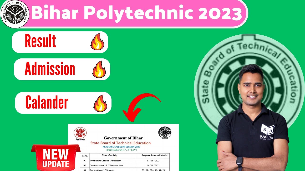 bihar polytechnic admission 2023 | bihar polytechnic college academic ...