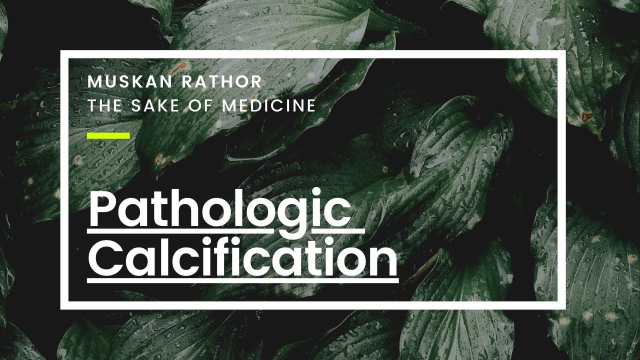 Pathologic calcification | Dystrophic, Metastatic calcification ...