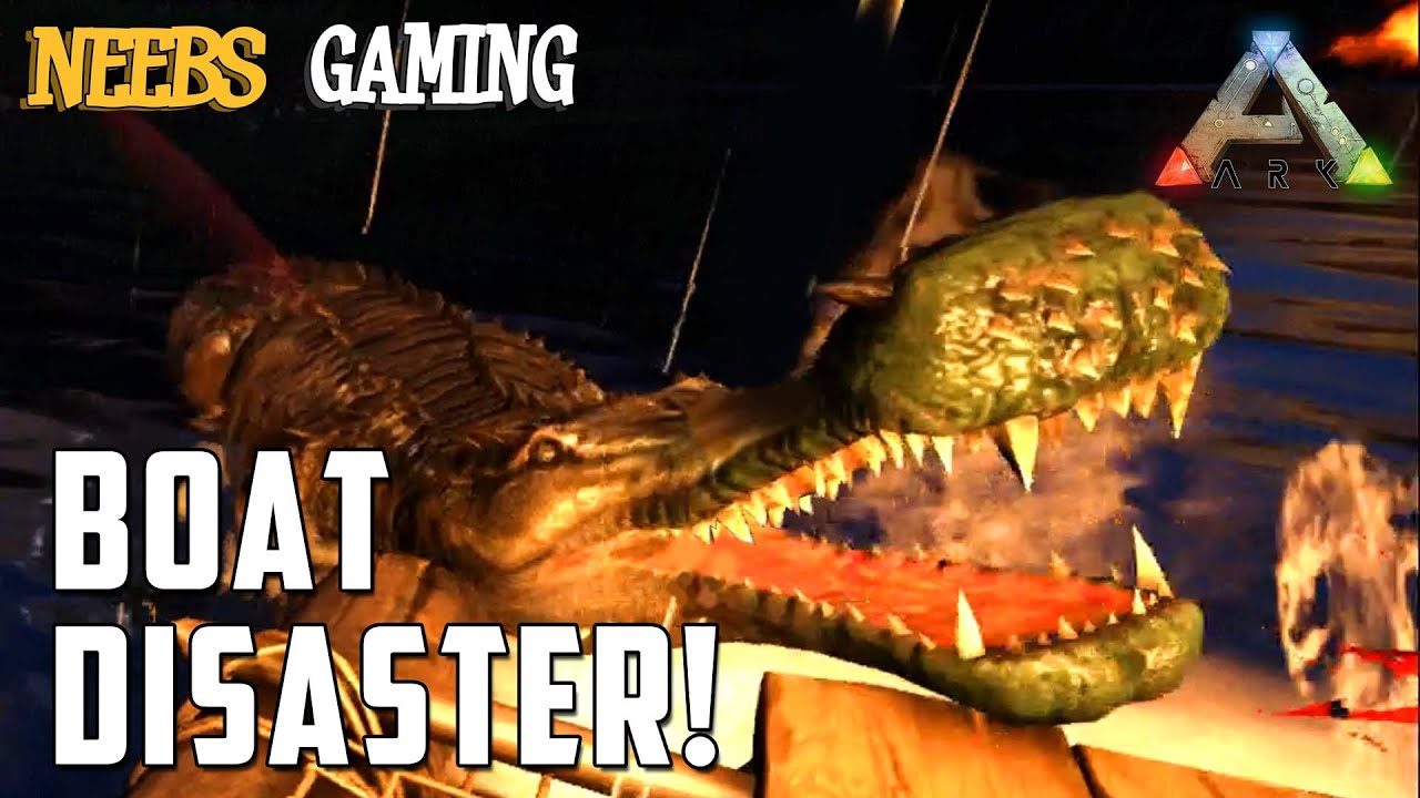 Ark: Survival Evolved - Boat Disaster! - YouTube