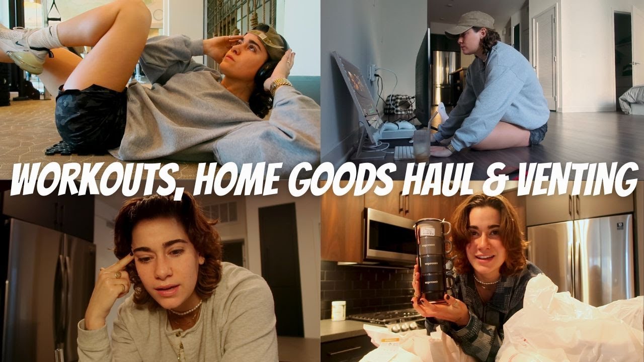 VLOGMAS DAY 10: workouts, home goods haul, venting about life & more ...