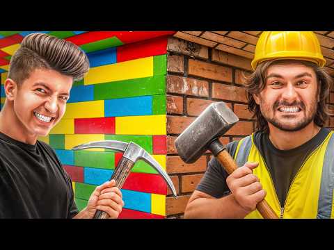 100 Layers of LEGO vs BRICK!
