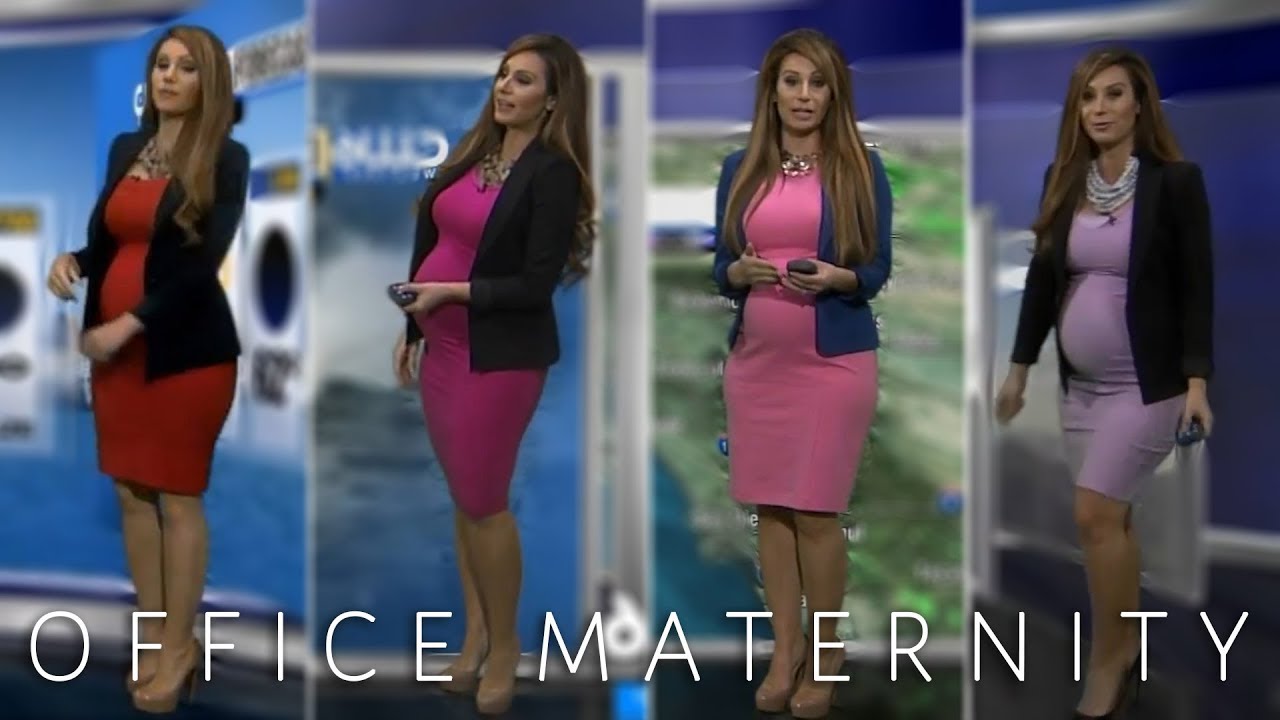 Sabrina Weather Girl Pregnancy Style Inspiration - YouTube