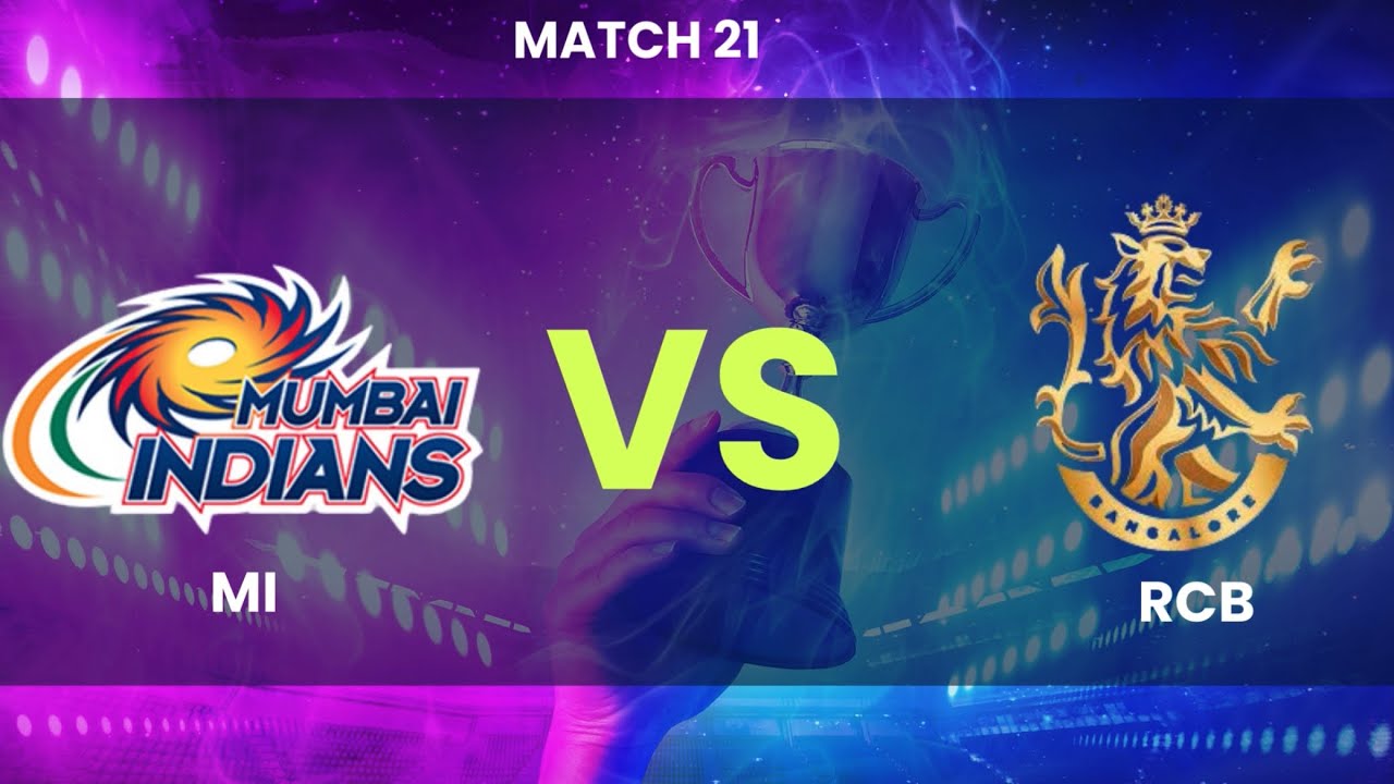 MI Vs RCB Head to Head Record| #ipl2025 #mivsrcb #rcbvsmi #tataipl2025 ...
