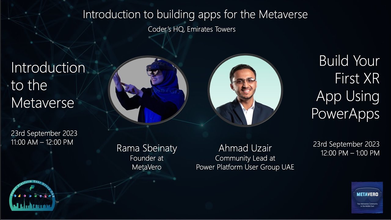 Introduction to Metaverse and Developing XR apps in PowerApps - YouTube