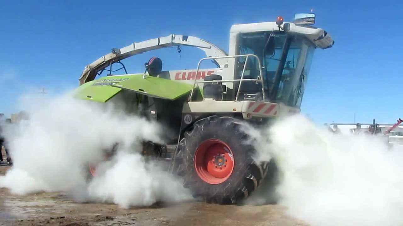 Claas Cutter Fire Suppression demo - YouTube