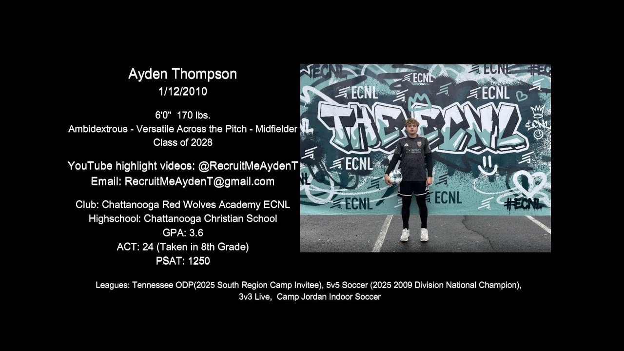 Ayden Thompson 2025 Highlights - YouTube