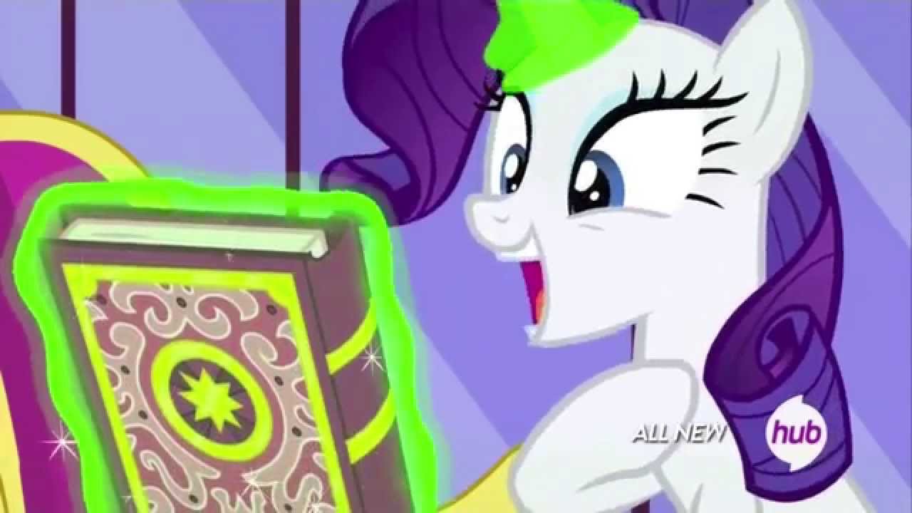 Rarity getting infected with dark magic (full scene) - YouTube