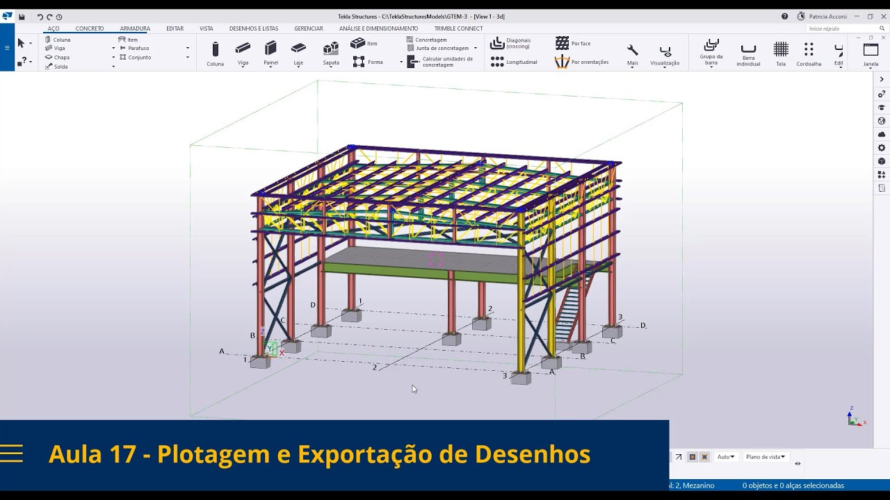 Documentação de Projeto #17 - Plotagem e Exportação de Desenhos - YouTube