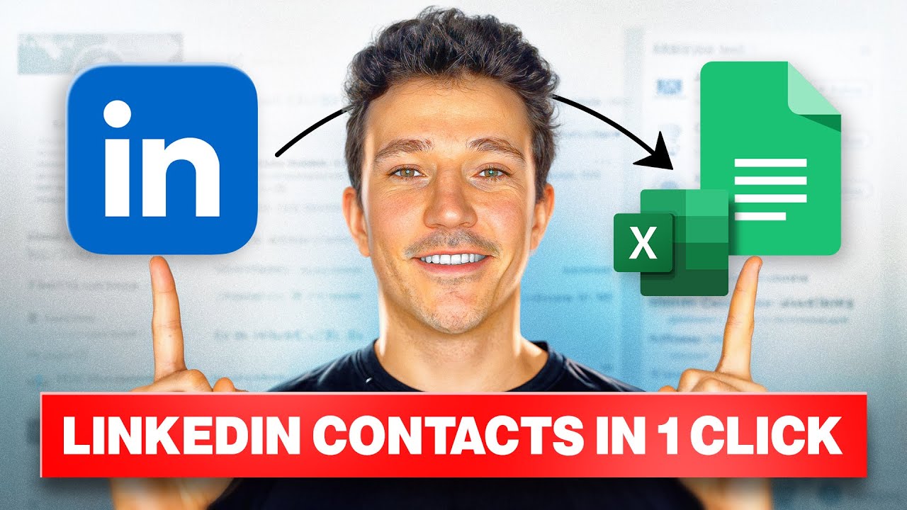 How To Export Linkedin Contacts To Excel? [3 Techniques] - YouTube