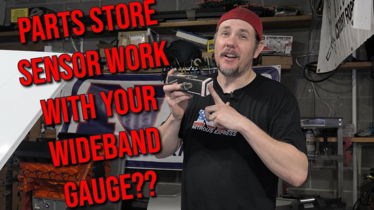 Will a parts store Wideband sensor work with your Gauge or EFI?! - YouTube