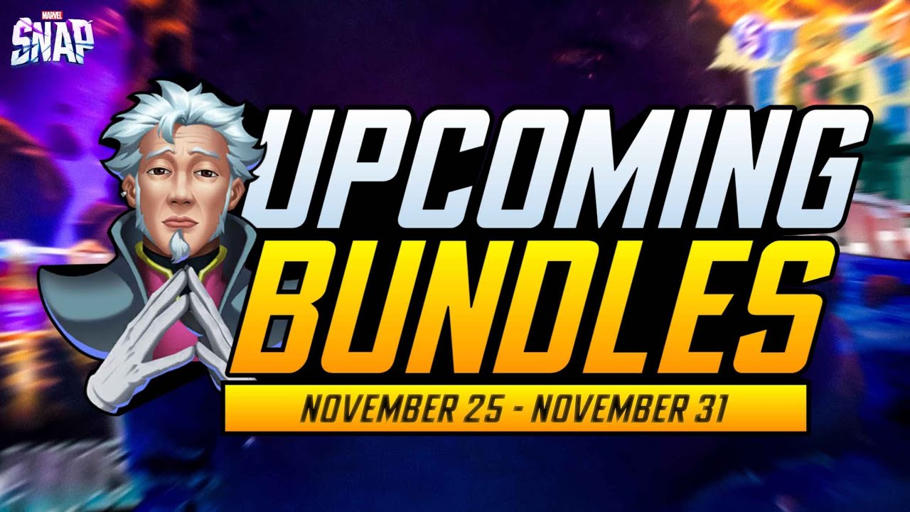 New Bundles Coming to Marvel Snap Nov 25 - Dec 1 - YouTube