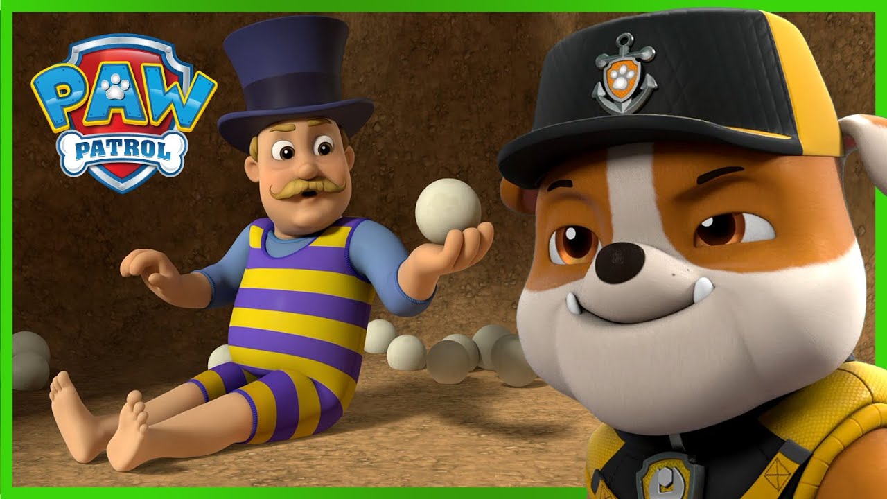 Ms. Marjorie surfs down a Volcano eruption! | PAW Patrol Episode ...