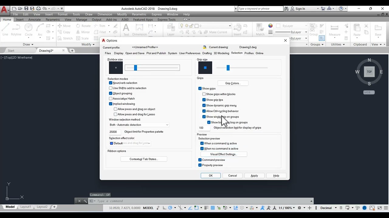 2 AutoCAD interface - YouTube